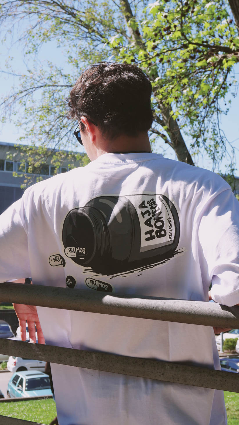 T-shirt Haja Bonecos Arsmara x OsPrimos